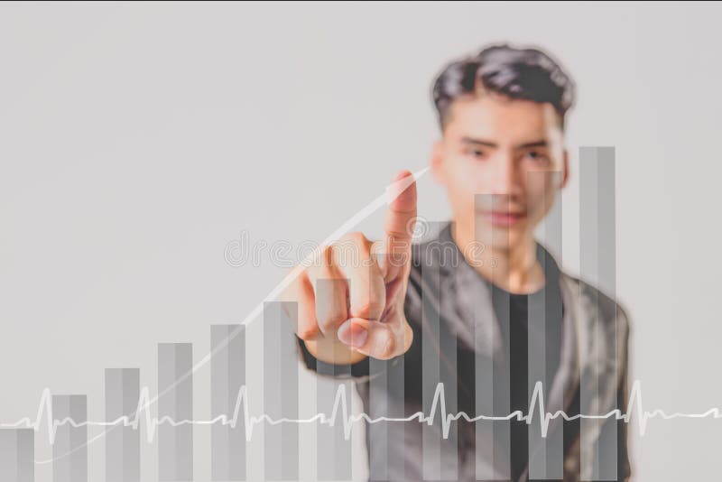 Development and Growth,Businessman Plan Growth and Increase of Positive ...