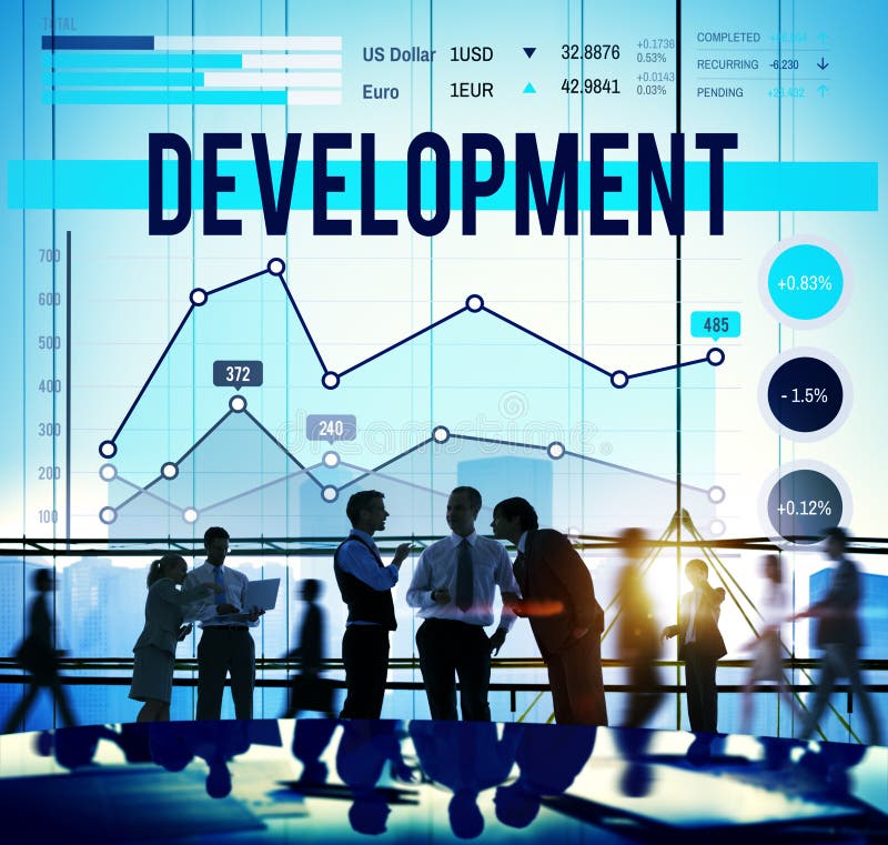 Development Improvement Challange Goal Target Concept Stock ...