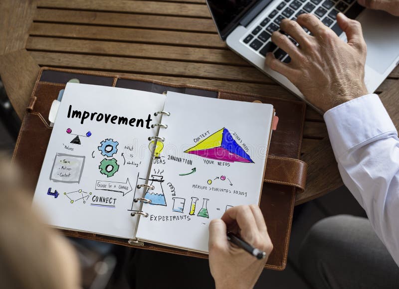 Progress Development Imrpovement Advancement Concept Stock Photo ...