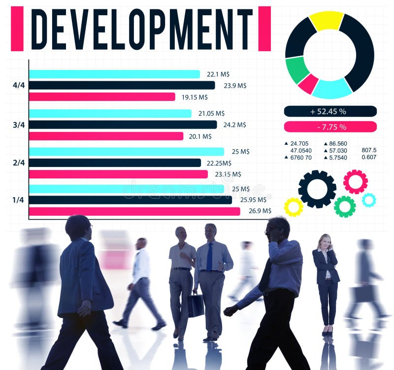 Development Improvement Success Change Goal Concept Stock Photo - Image ...