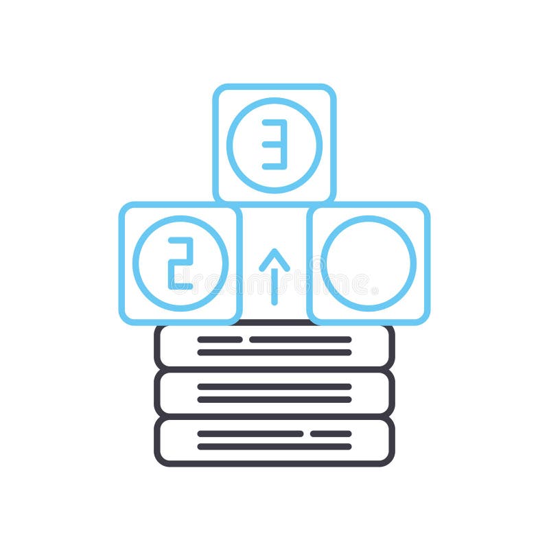 Development Line Icon, Outline Symbol, Vector Illustration, Concept ...