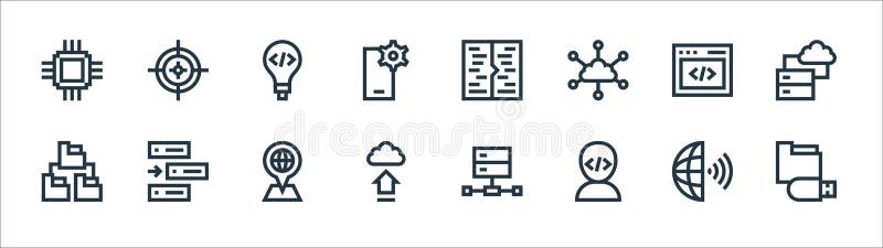 Web Development Folder Code and Programming Creation Digital Software Stock Vector ...