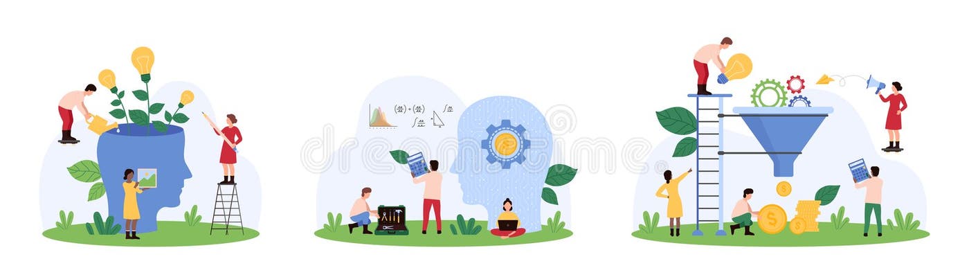 Human Development Learning Stock Illustrations – 25,035 Human ...