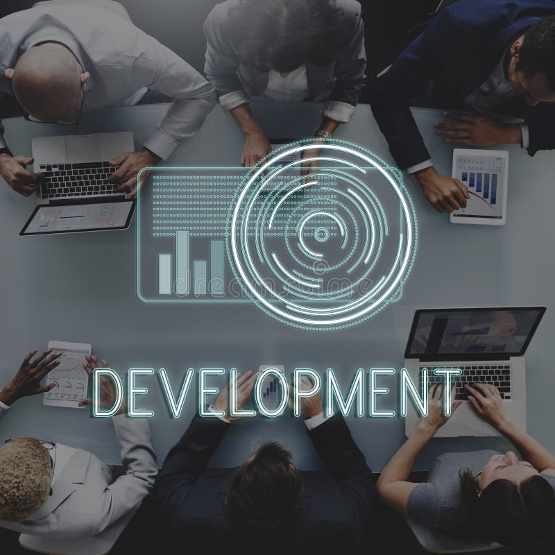 Development Multimedia Internet Go Digital Concept Stock Photo - Image ...