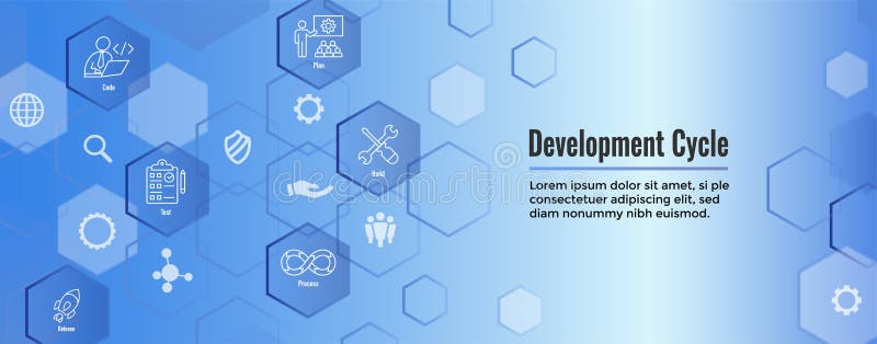 Development Operations & Life Cycle - DevOps Icon Stock Vector ...