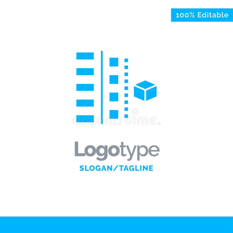 Development, Phases, Plan, Planning, Product Blue Solid Logo Template ...