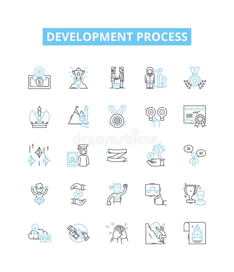 Implementation Planning Icon, Black Vector Sign with Editable Strokes ...
