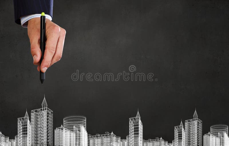 Development project stock illustration. Illustration of urban - 56766555
