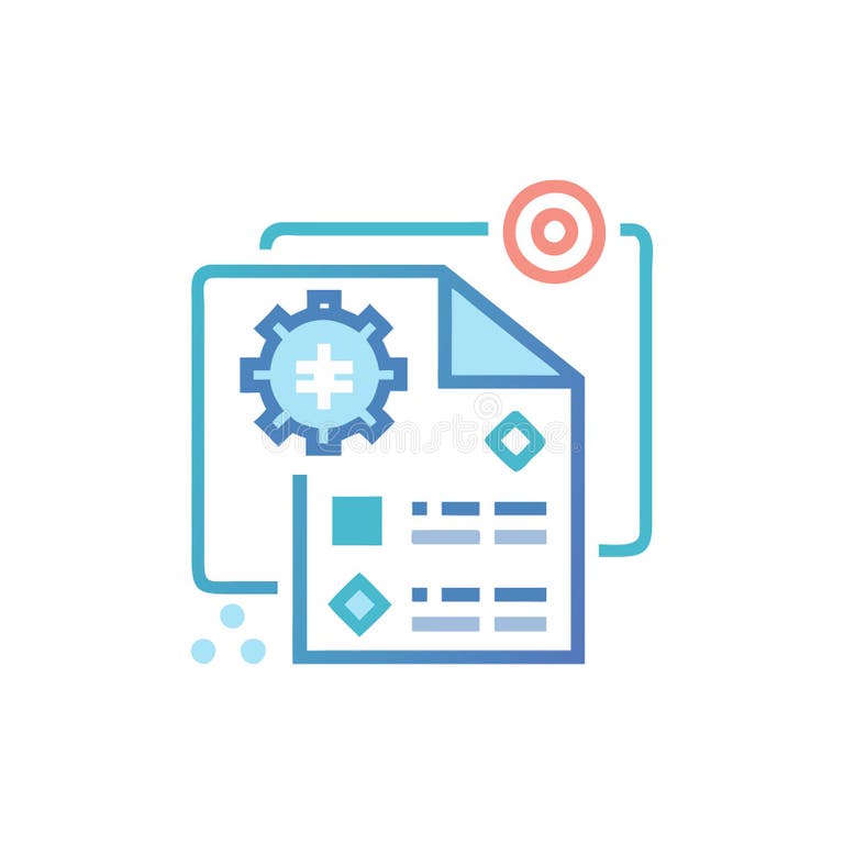 Development Proposal Icon for Project Planning Stock Image ...