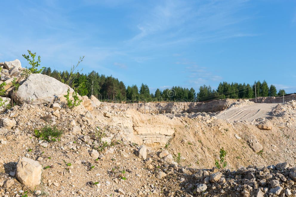 Development of rock stock photo. Image of openpit, layers - 73136594