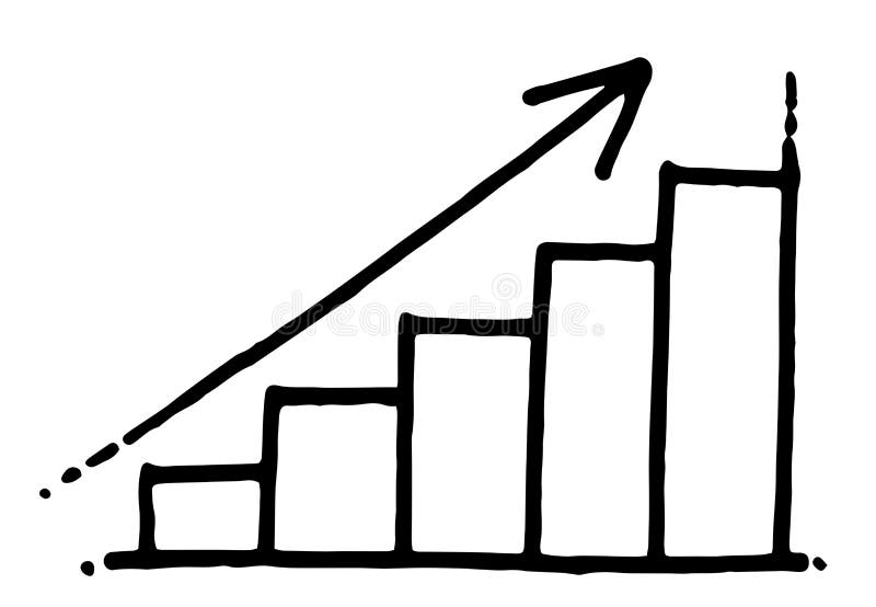 Development Schedule. Simple Marker Drawing on Paper. Profit Growth ...