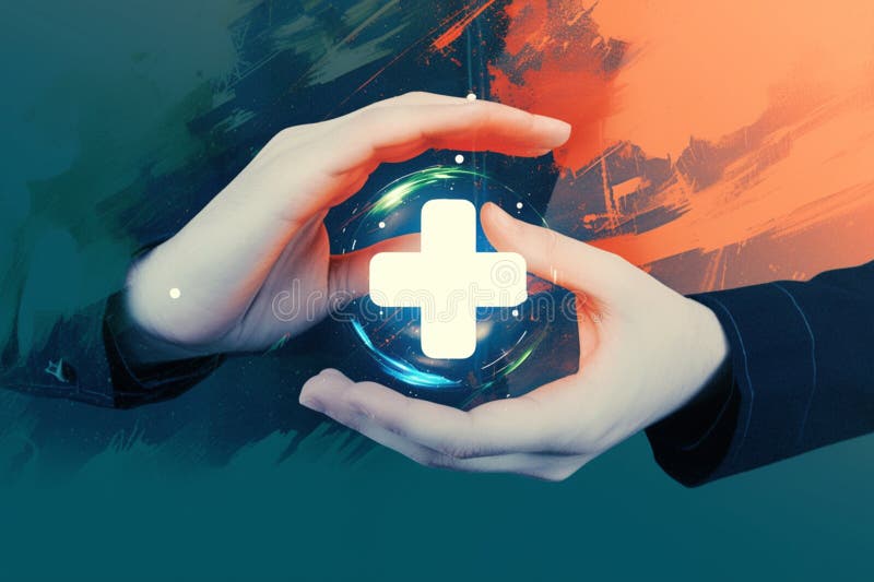 Development Showcase Hand with Plus Sign Symbolizing Personal and ...