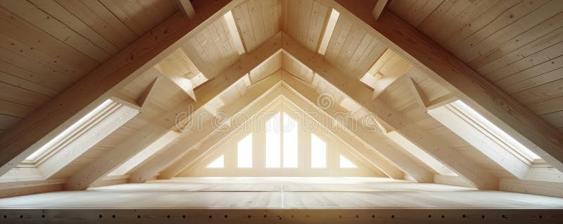 Precisely Crafted Timber Beams Create a Stunning Roof Structure at a ...
