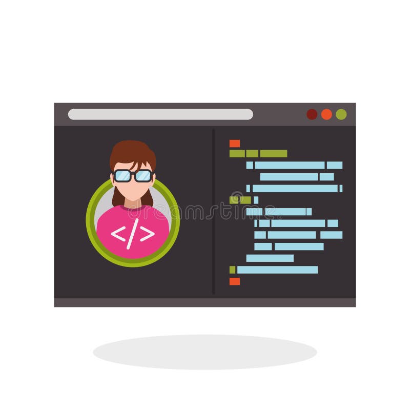 Development and Software Design Stock Vector - Illustration of ...