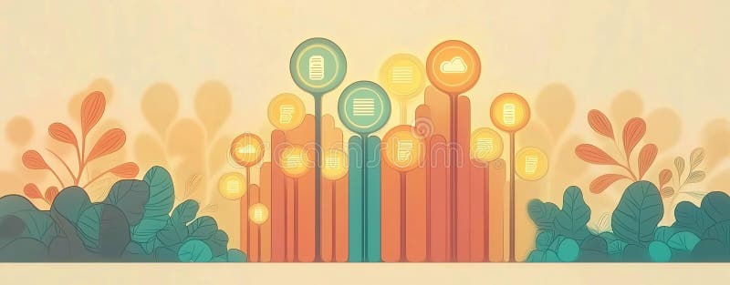 Development Solutions Findings, Colorful Abstract Shapes Representing ...