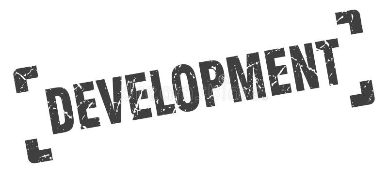 Development Stamp. Development Round Isolated Sign Stock Vector ...