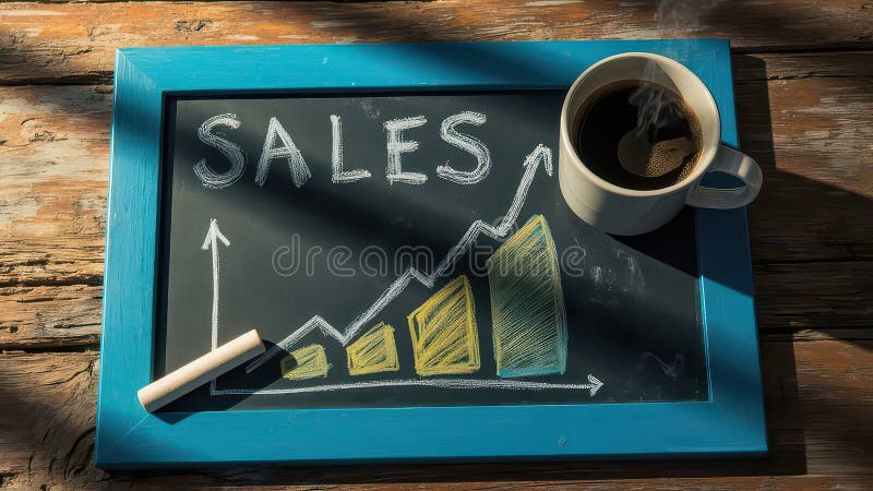 Development Strategy, Growth Chart, Sales Stock Illustration ...