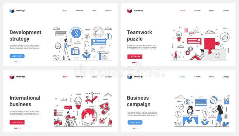 Development Strategy of International Company, Teamwork, Cooperation ...