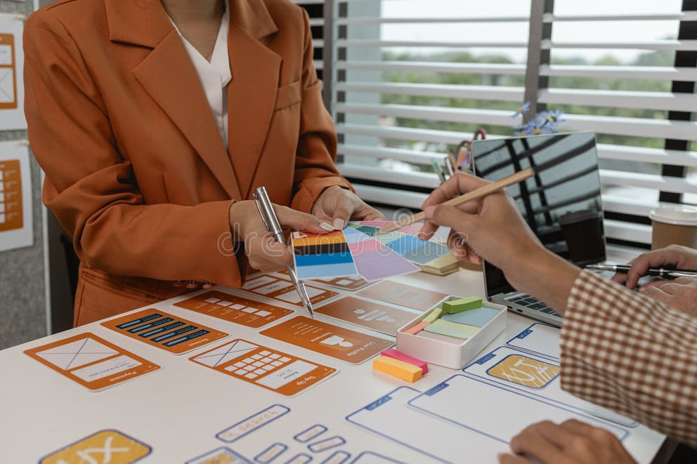 The Development Team is Consulting on the Design of the Website UX UI, they are Working on ...