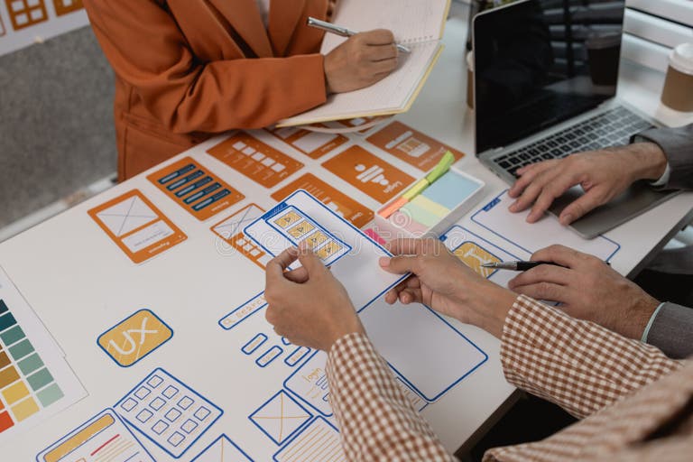 The Development Team is Consulting on the Design of the Website UX UI, they are Working on ...