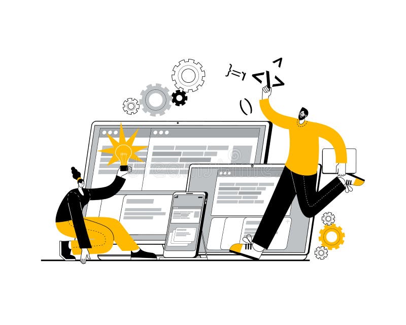 Cross Platform Application Stock Illustrations – 952 Cross Platform ...