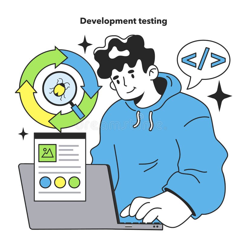 Development Testing Technique Software Testing Methodology Stock