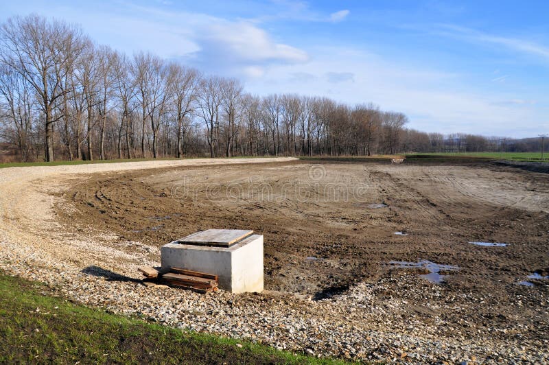Development Water Pond, Environment Stock Image - Image of ecology ...