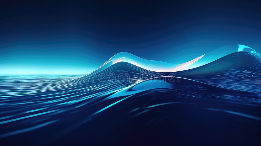 Development Wave Technology Background Stock Photo - Image of frequency ...