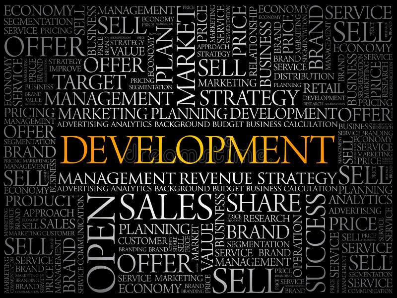 Personal Development Mind Map Stock Illustration - Illustration of ...