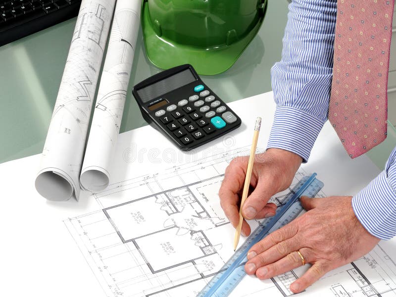 Development Work on a Residential Construction Project Stock Photo ...