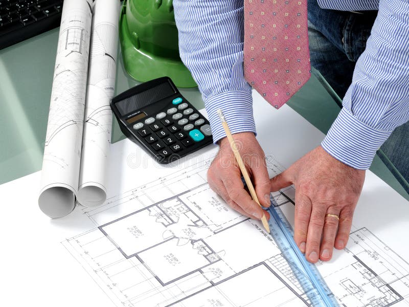 Development Work on a Residential Construction Project Stock Image - Image of development ...