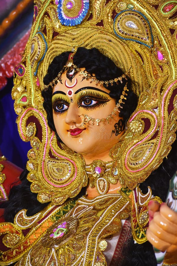 Devi Durga is the Powerful Hindu Goddess, Symbolizing Strength, Courage ...