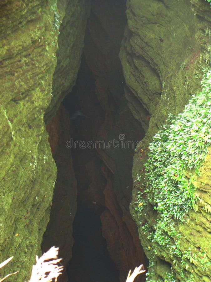 Devi`s Fall at Pokhora in Nepal, a Great Tourist Spot Stock Image ...