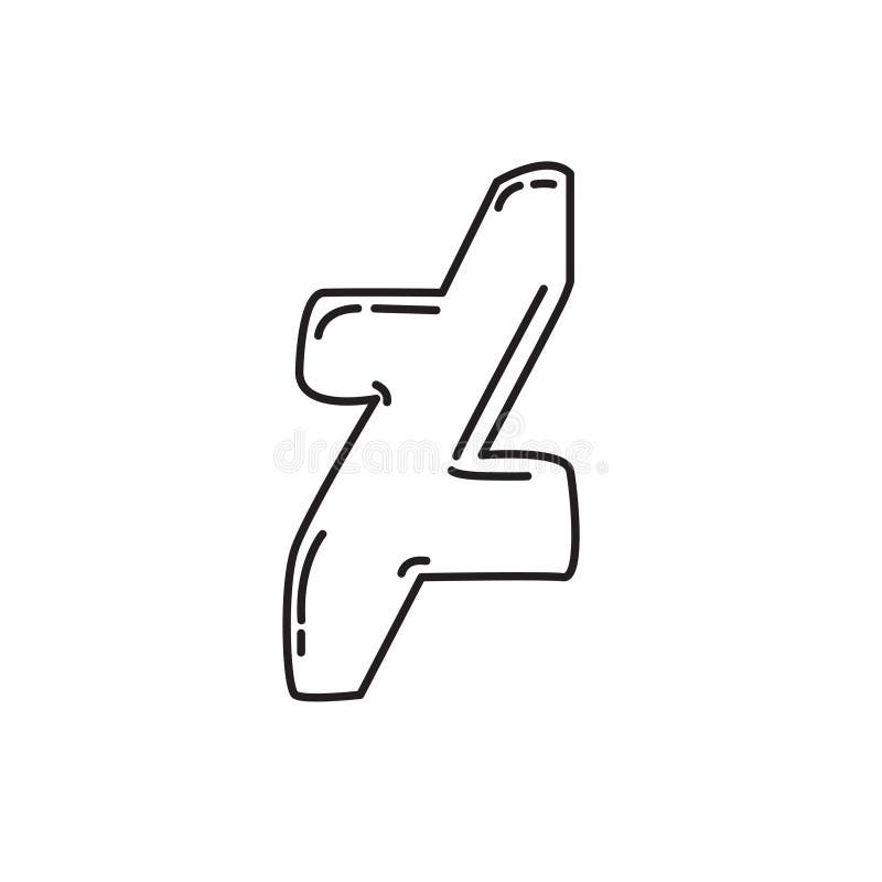 Deviantart Icon Vector. Doodle Hand Drawn or Black Outline Icon Style ...