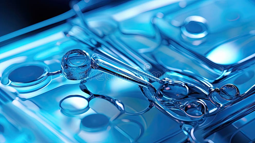 Device Abstract Medical Technology Stock Illustration - Illustration of ...