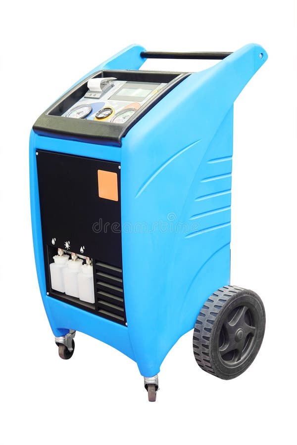 Device for Air-conditioner Check Stock Image - Image of diagnostic ...