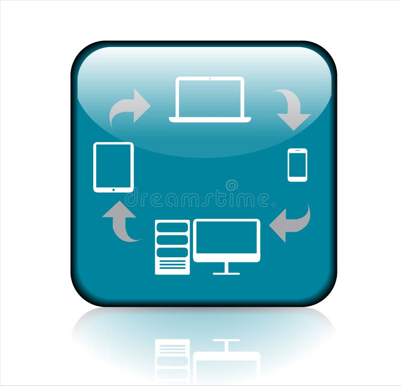 Device stock illustration. Illustration of software, symbol - 31815707