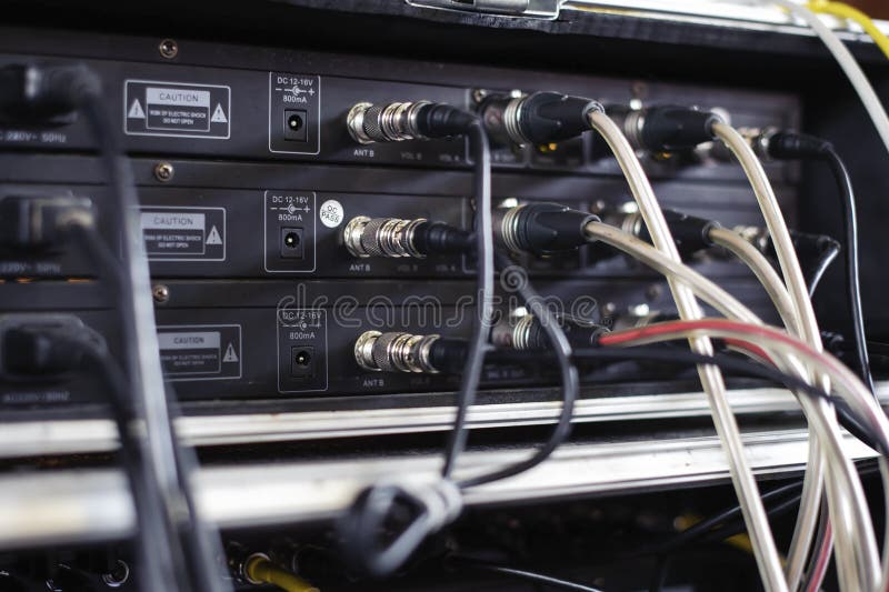 Device Audio Jack Connection Stock Image - Image of jack, audio: 112456783