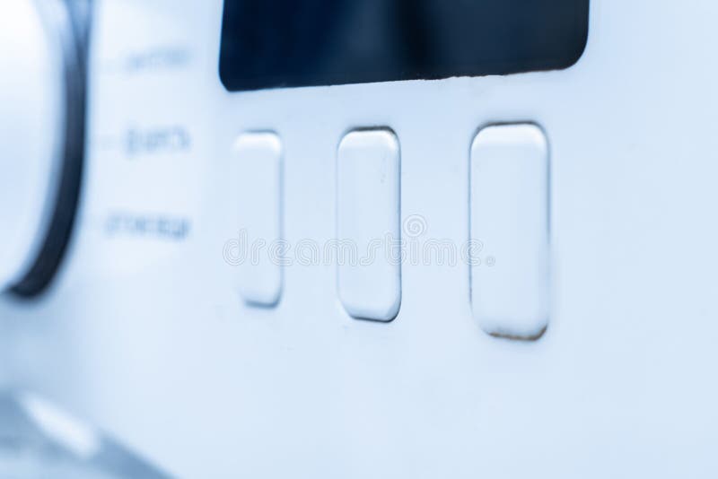 Device Buttons of a Modern Household Appliance Gadget Devices Stock ...