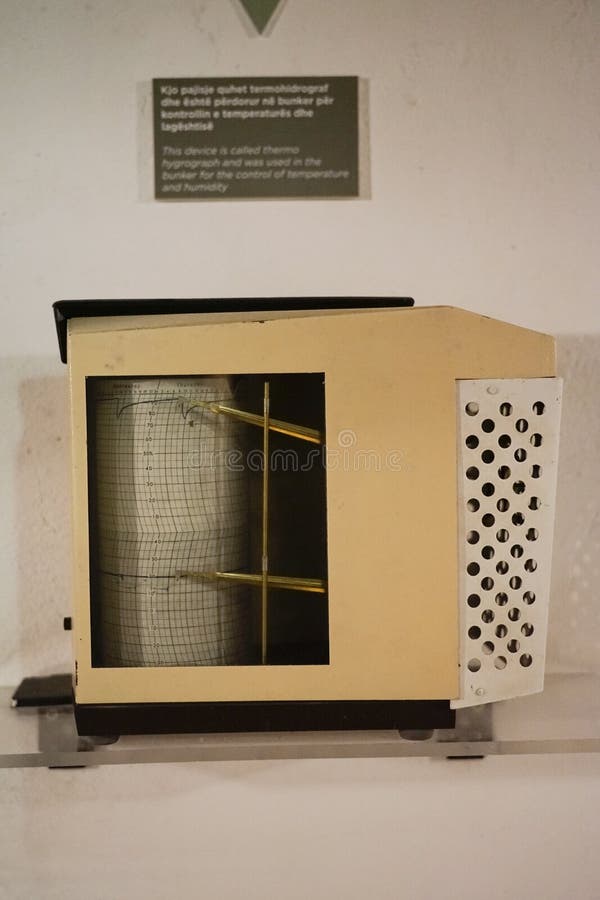 This Device is Called Thermo Hygrograph and Was Used in the Bunker for ...