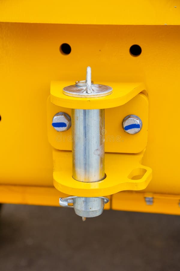 Device for Connecting Trailers Stock Image - Image of device, haul ...