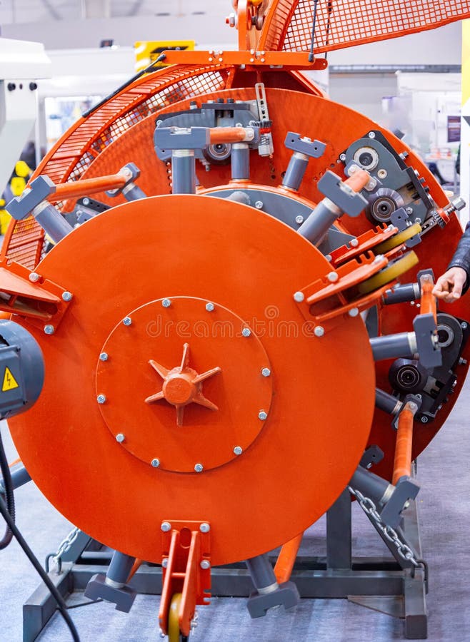 A Device Designed for Lifting and Lowering Loads Stock Image - Image of ...