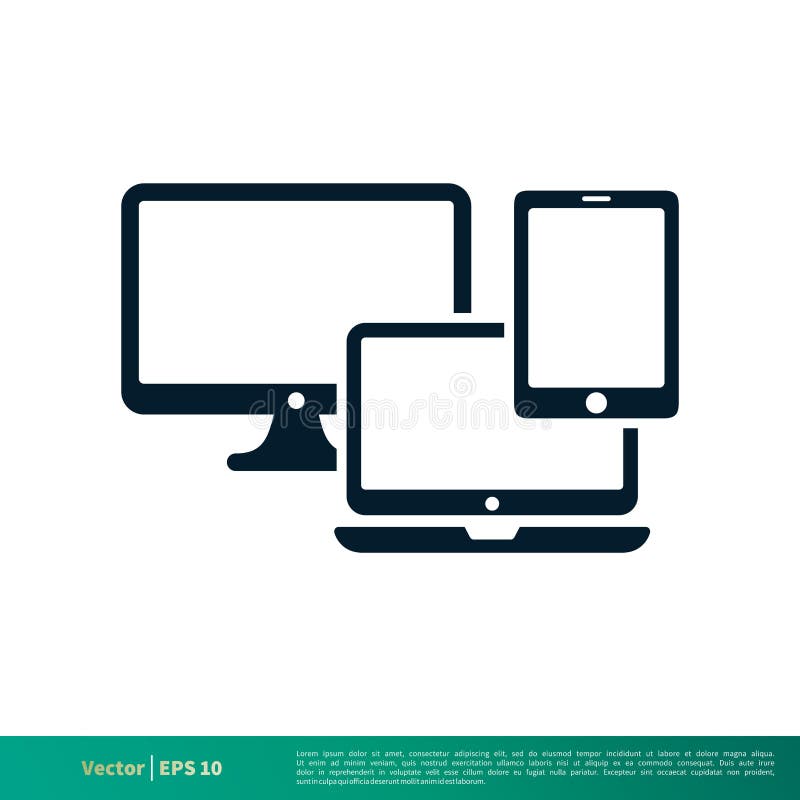 Device Digital Icon Vector Logo Template Illustration Design EPS 10 ...