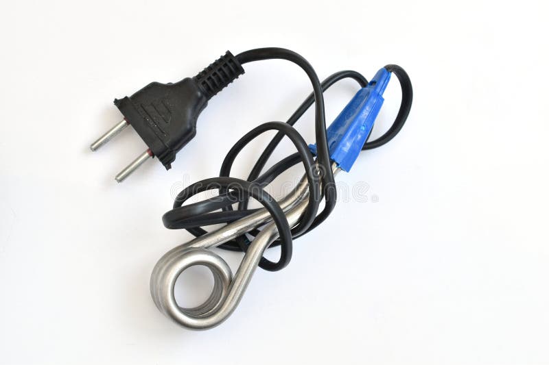 Small Boiler on a White Background. Stock Photo - Image of household ...