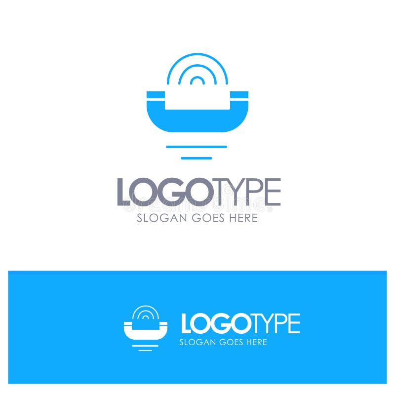 Device, Help, Productivity, Support, Telephone Blue Solid Logo with ...