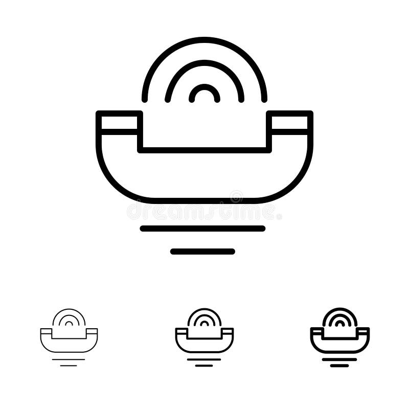 Device, Help, Productivity, Support, Telephone Bold and Thin Black Line ...