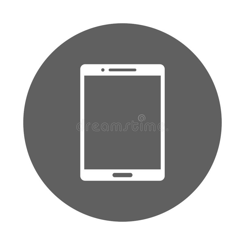 Device, Ipad, Mobile, Tablet Icon. Gray Vector Graphics Stock ...