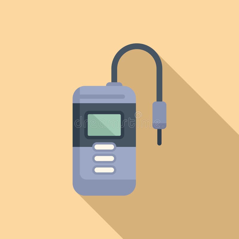 Device Kit Portable Icon Flat Vector. Electronic Experiment Stock ...