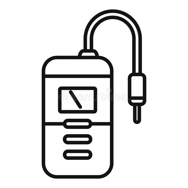 Device Kit Portable Icon Outline Vector. Electronic Experiment Stock ...