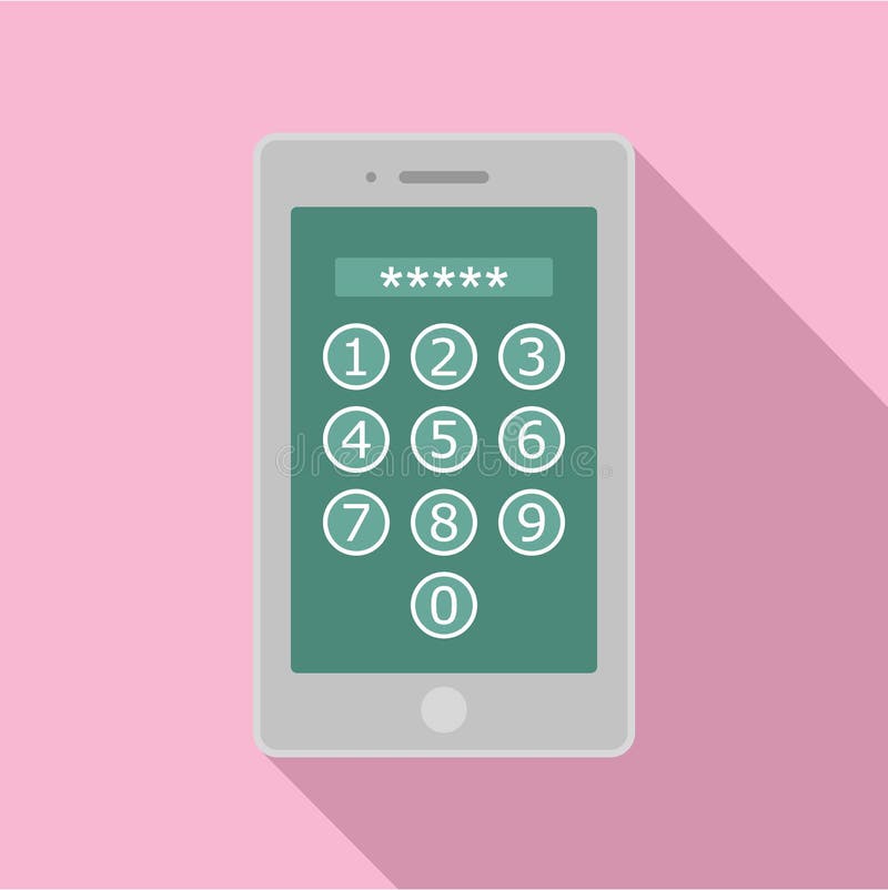 Lock Code Icon, Cartoon Style Stock Vector - Illustration of object ...